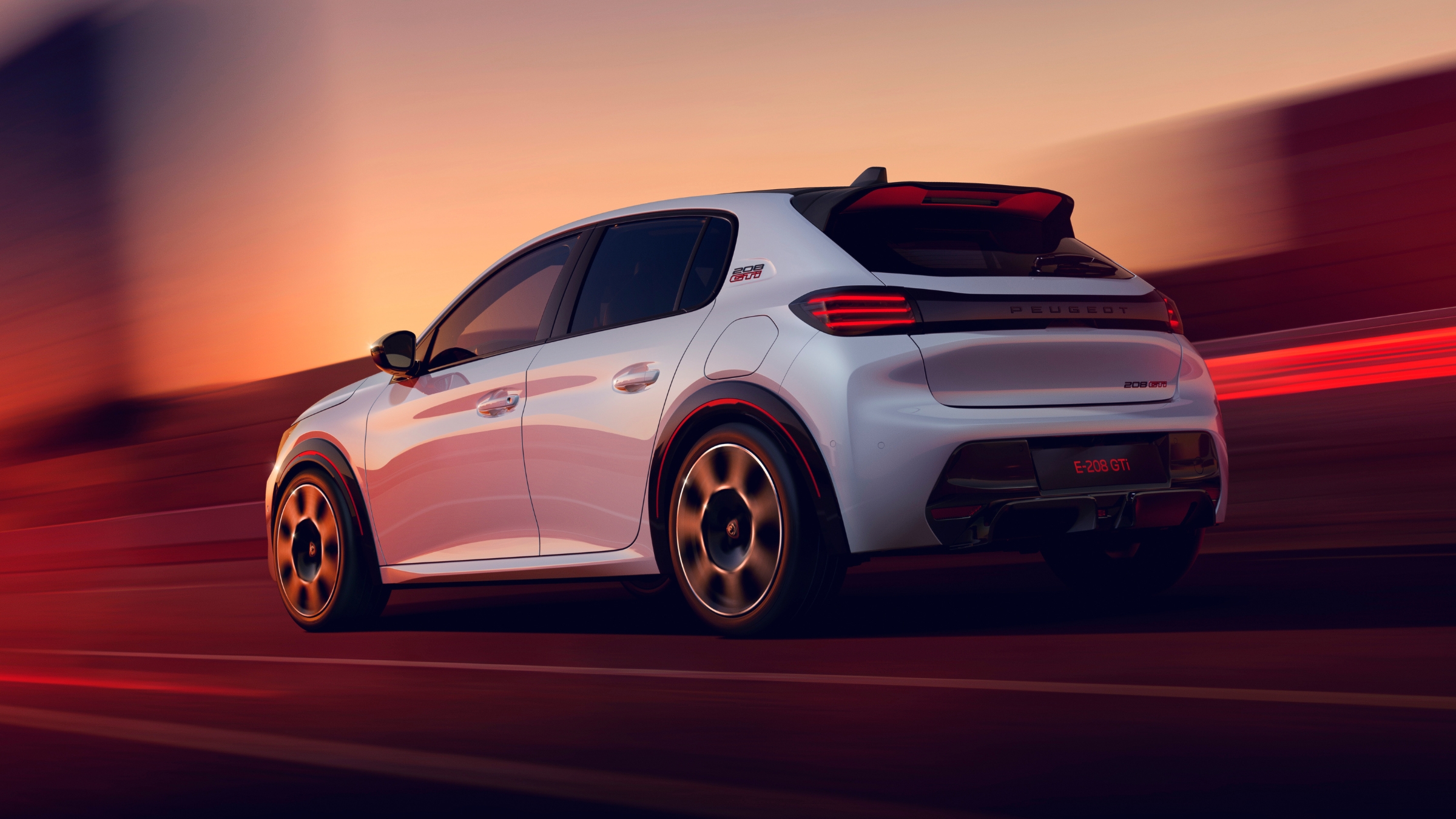 Bonjour! This is the Peugeot e-208 GTi in production form | Top Gear