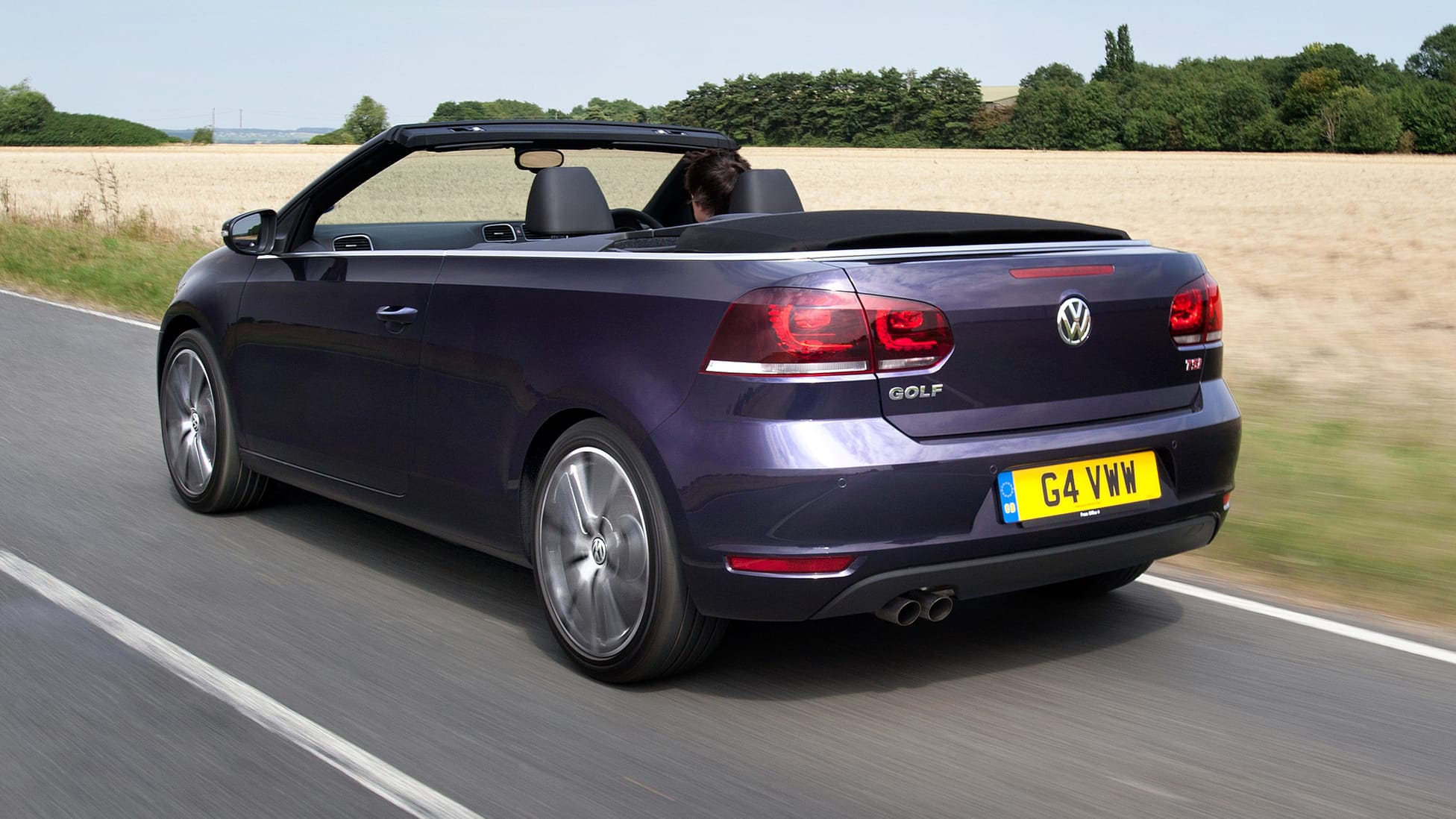 Volkswagen Golf Cabriolet Interior Layout & Technology | Top Gear