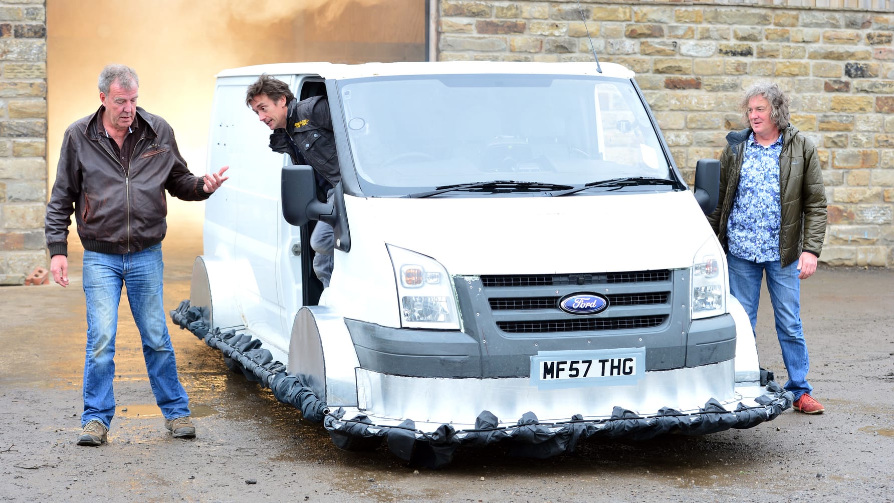 Top Gear Technology Centre Ford Transit Hovervan Review 2026 | Top Gear