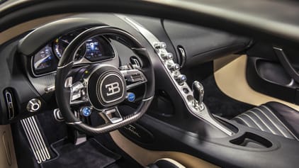 Bugatti Chiron Interior Layout & Technology | Top Gear