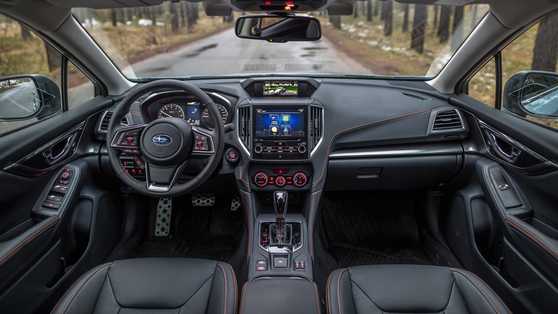 Subaru XV Interior Layout & Technology | Top Gear