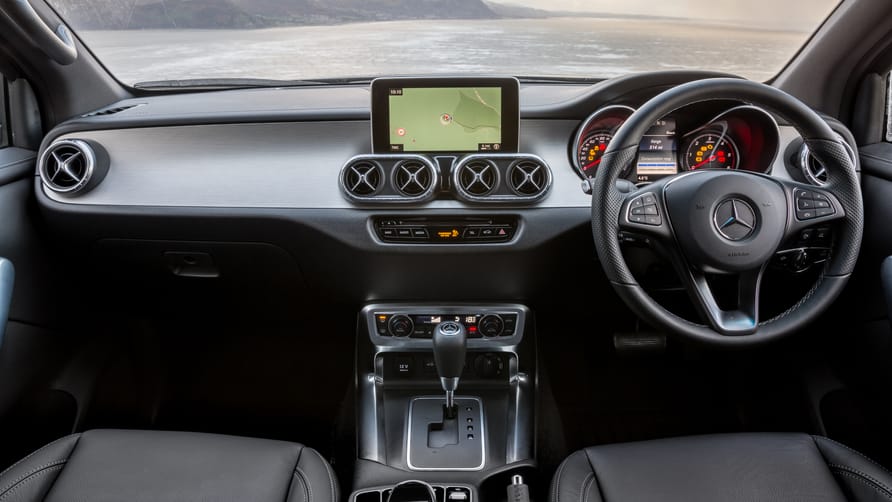 Mercedes-Benz X-Class Interior Layout & Technology | Top Gear