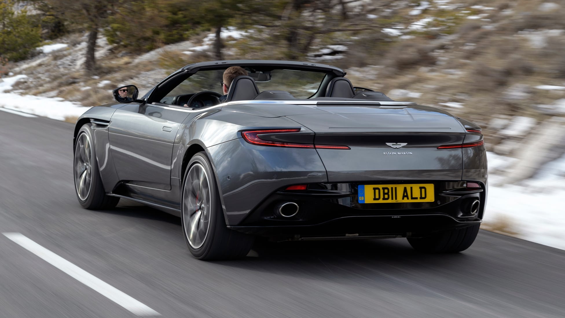 Aston Martin DB11 Volante Interior Layout & Technology | Top Gear