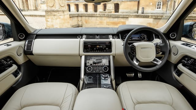 Land Rover Range Rover Interior Layout & Technology | Top Gear
