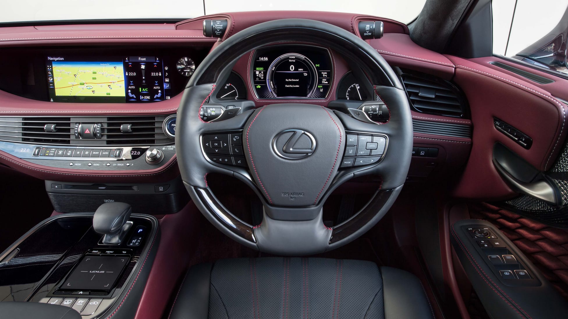 Lexus LS Interior Layout & Technology | Top Gear