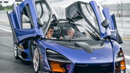 McLaren Senna Interior Layout & Technology | Top Gear