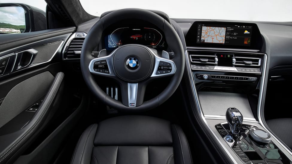 BMW 8 Series Interior Layout & Technology | Top Gear