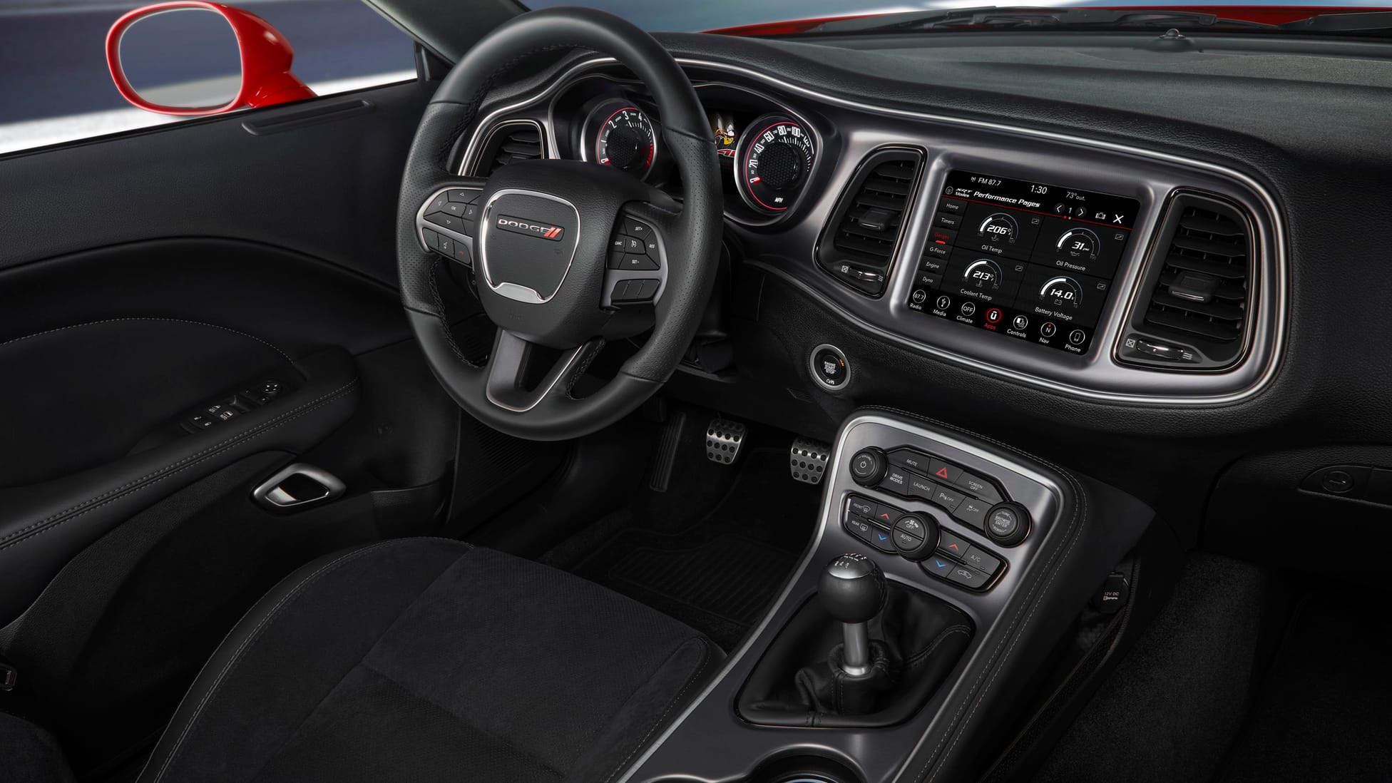 Dodge Challenger Interior Layout & Technology | Top Gear