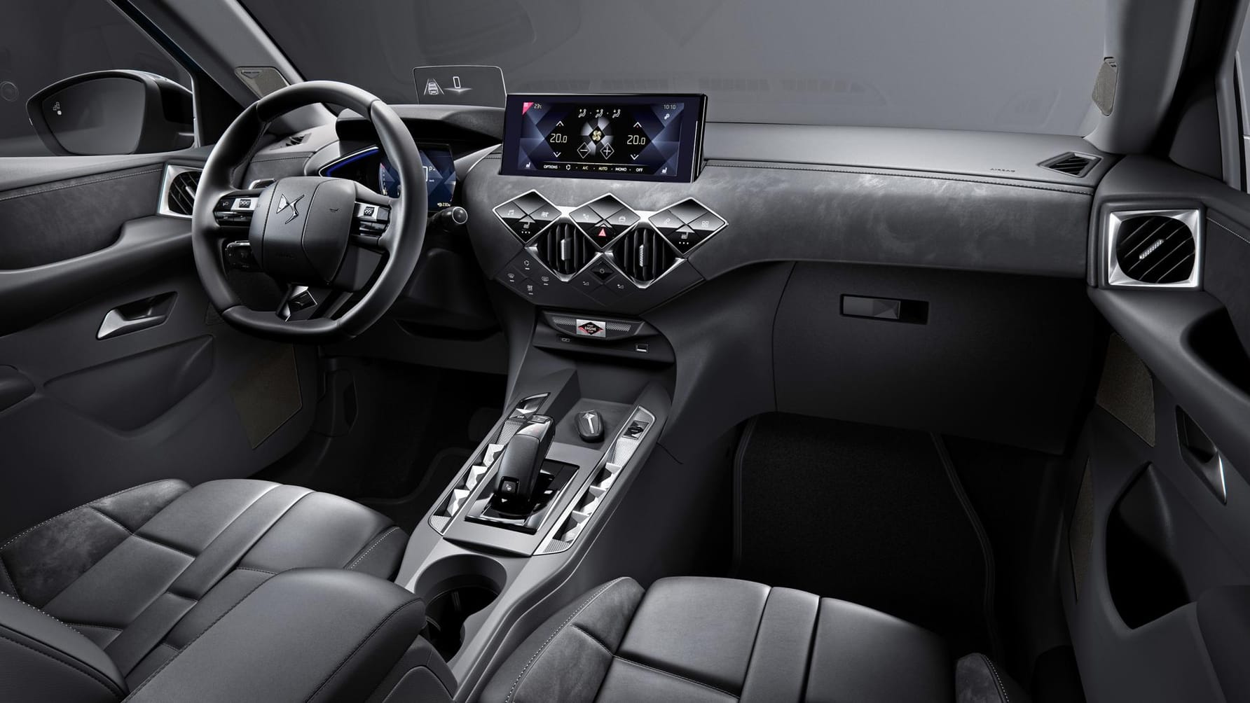 DS Crossback Interior Layout & Technology | Top Gear