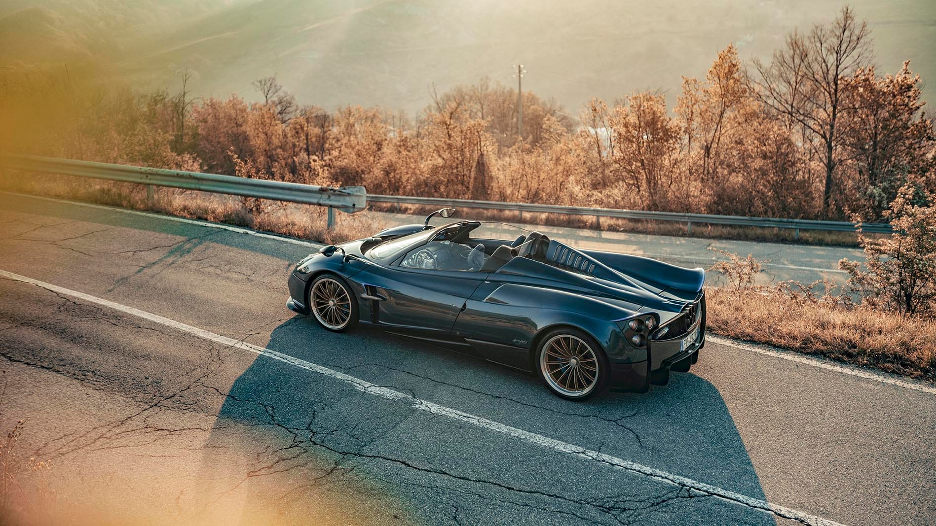 Pagani Huayra Roadster Driving, Engines & Performance | Top Gear