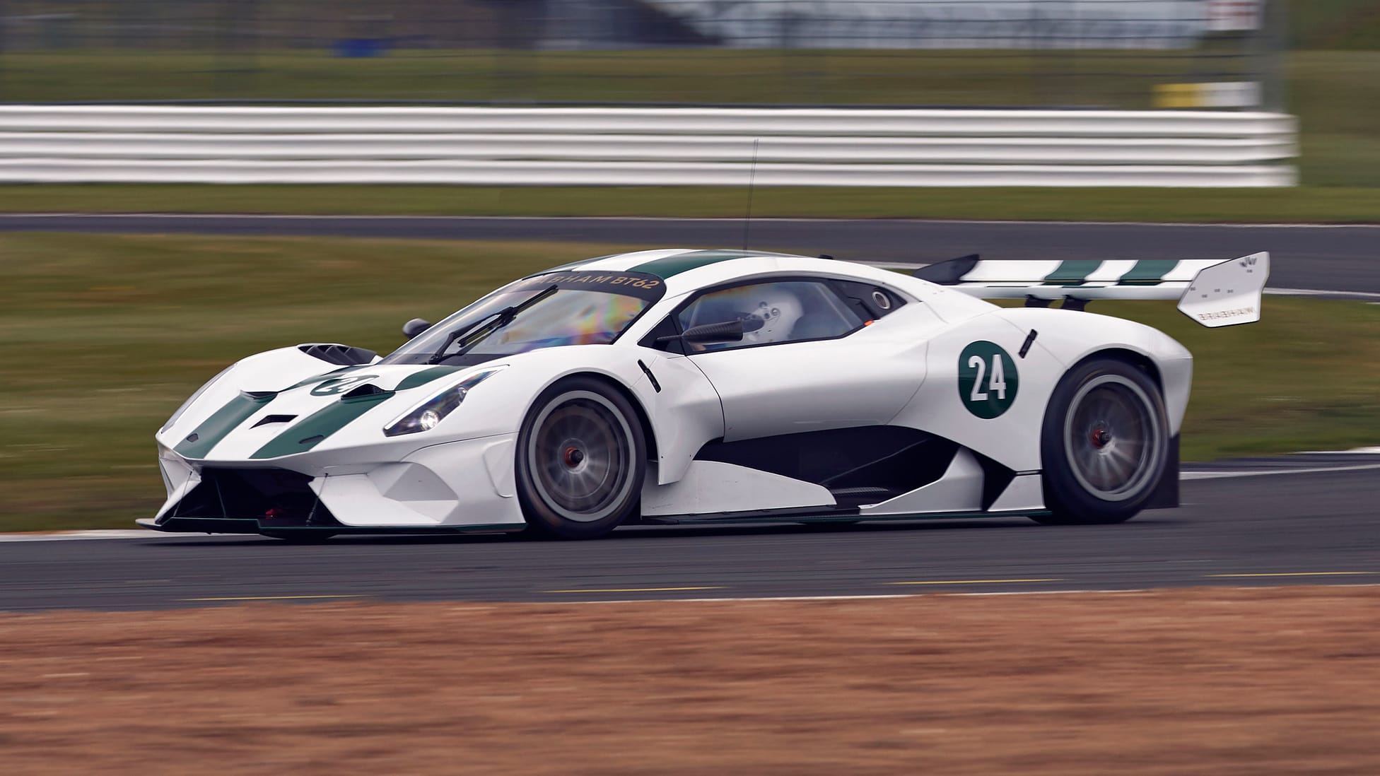 Brabham BT62 Driving, Engines & Performance | Top Gear