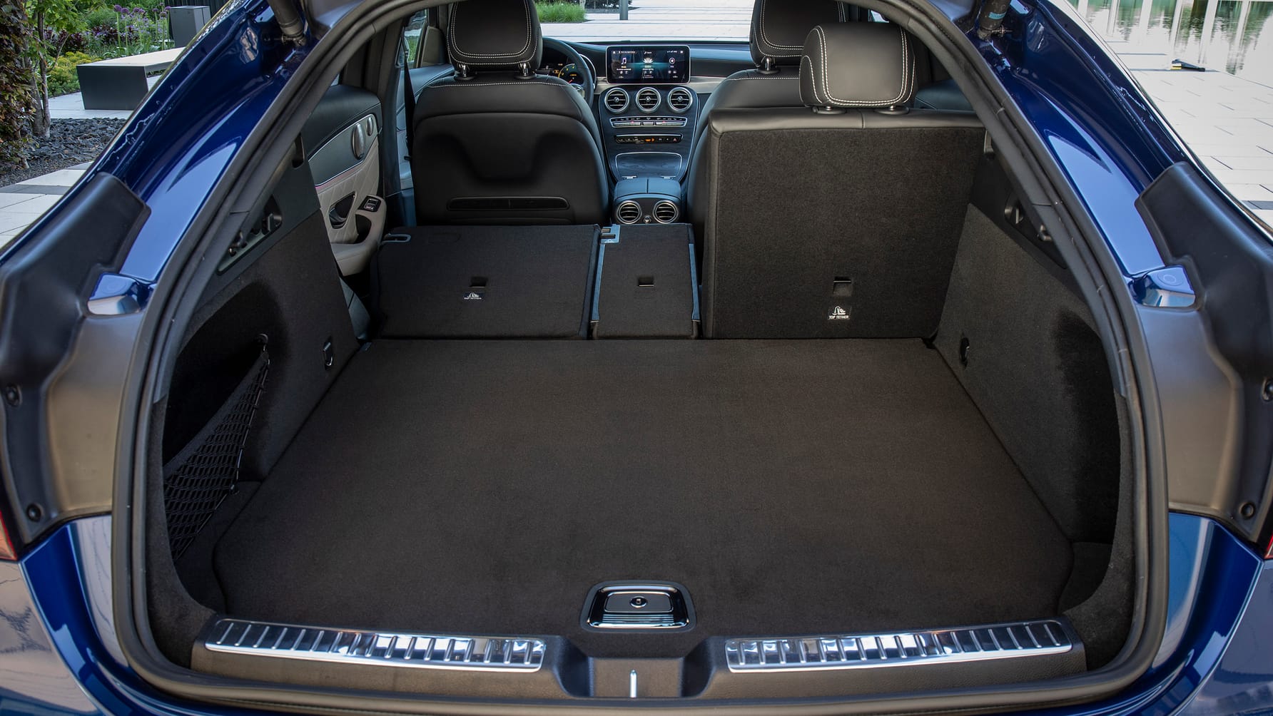 Mercedes-Benz GLC Coupe Interior Layout & Technology | Top Gear