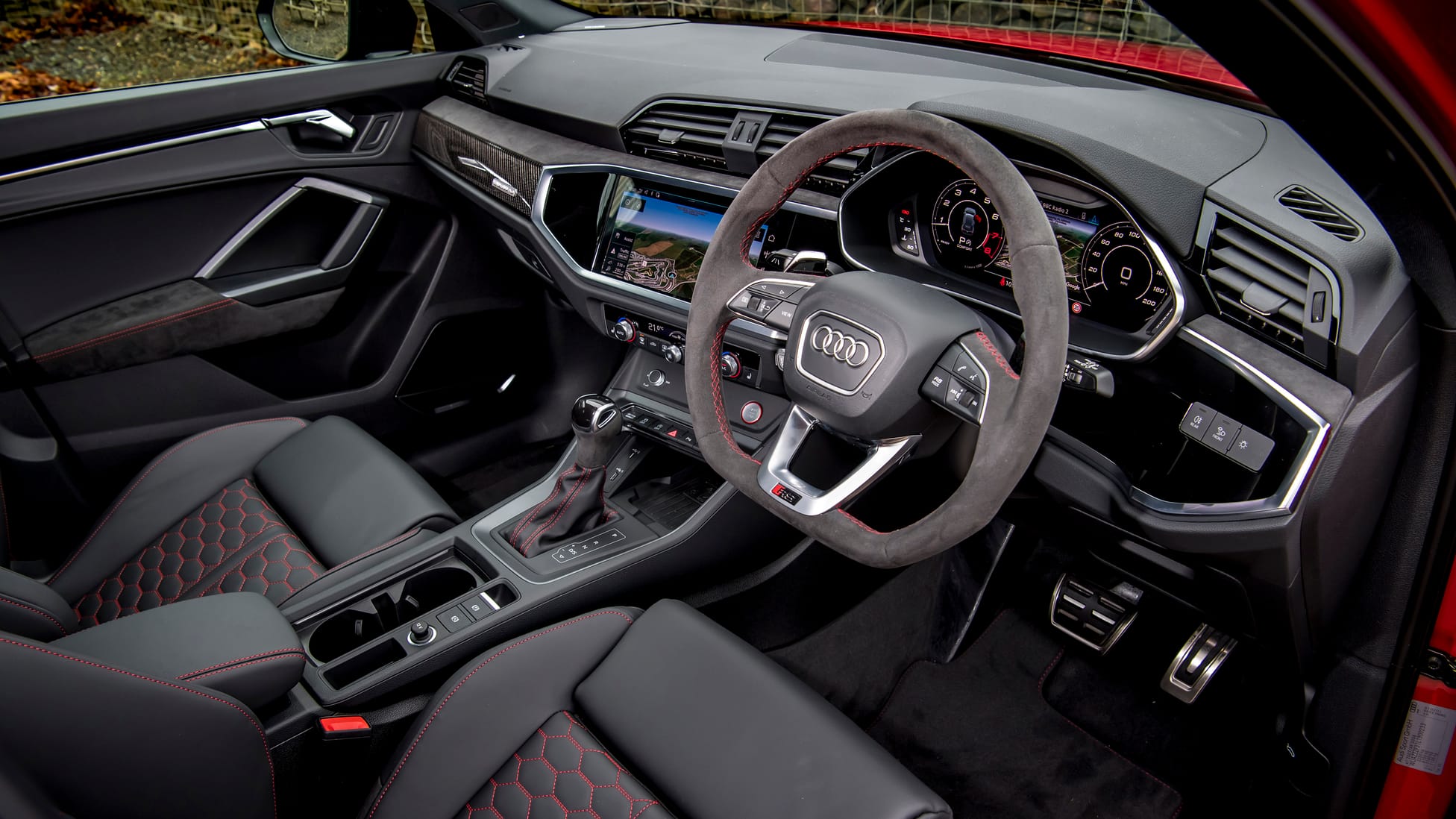 Audi RS Q3 Interior Layout & Technology | Top Gear
