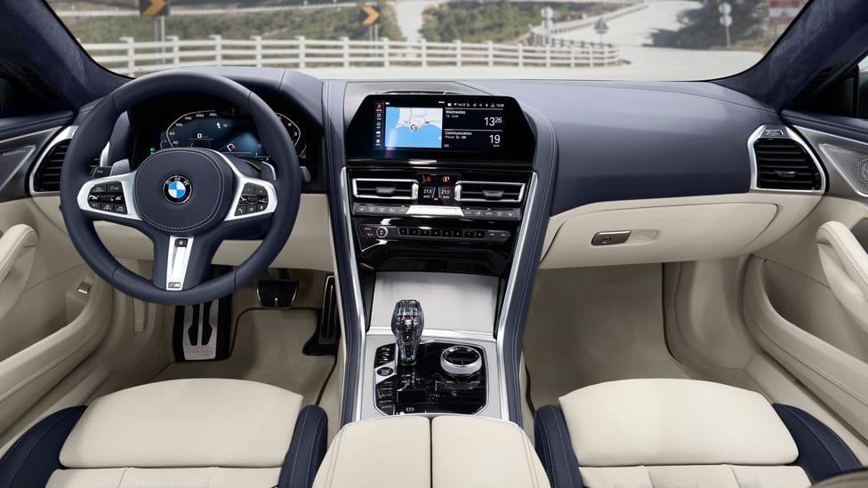 BMW 8 Series Gran Coupe Interior Layout & Technology | Top Gear