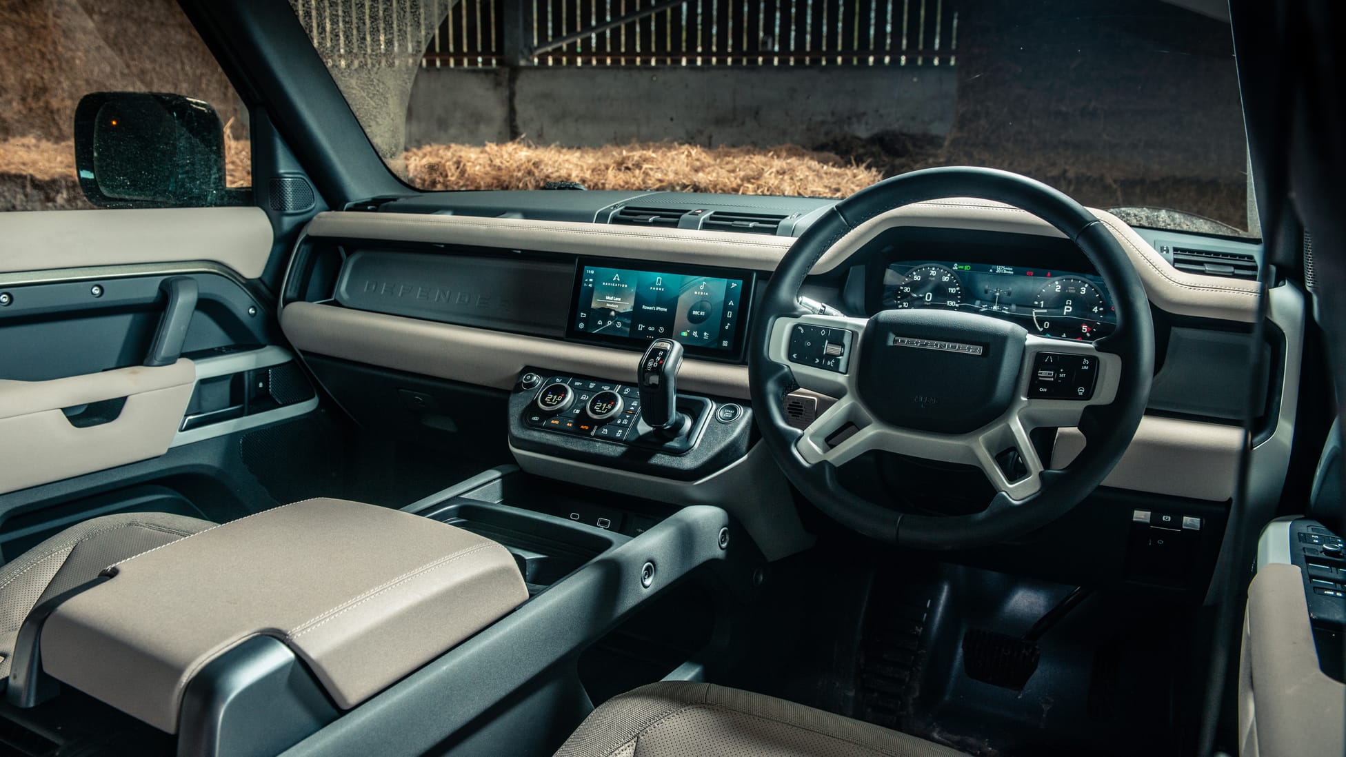 Land Rover Defender 110 Interior Layout & Technology | Top Gear