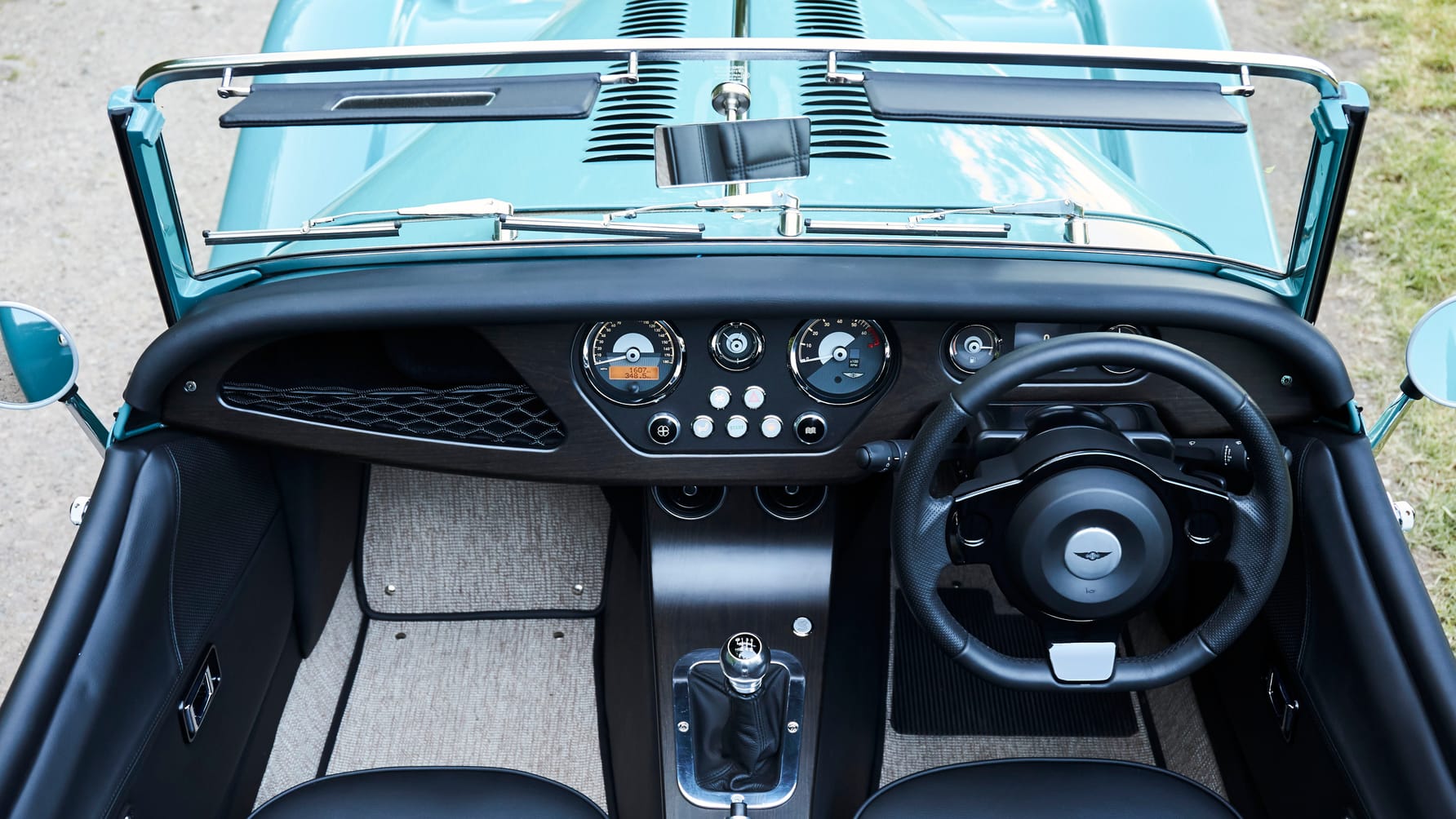 Morgan Plus Four Interior Layout & Technology | Top Gear