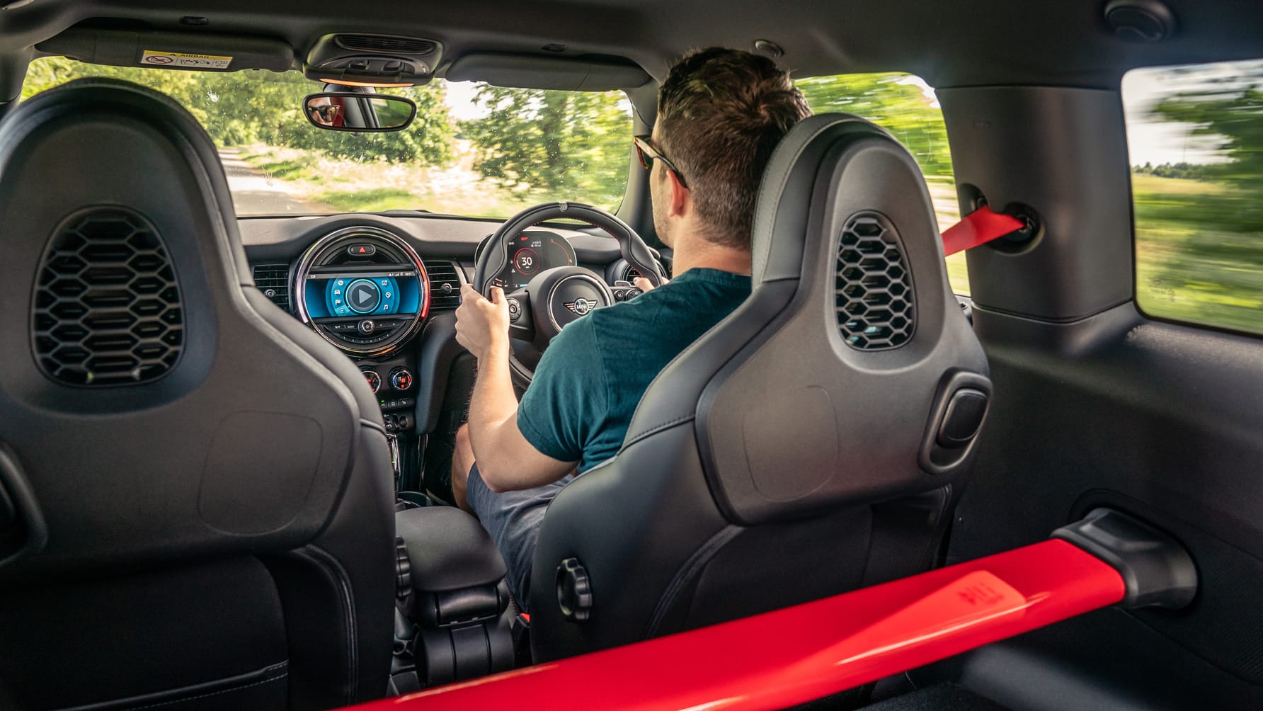 Mini JCW GP Interior Layout & Technology | Top Gear