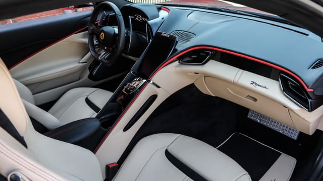 Ferrari Roma Interior Layout & Technology | Top Gear