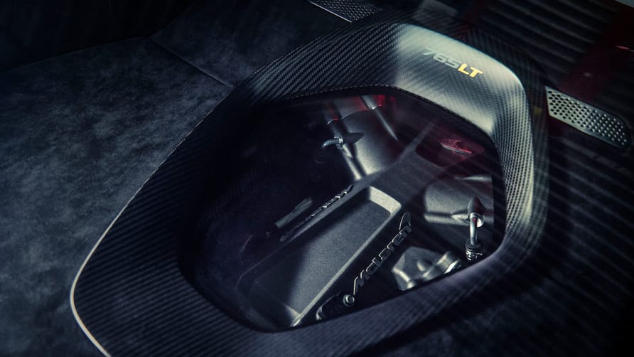 McLaren 765LT Interior Layout & Technology | Top Gear