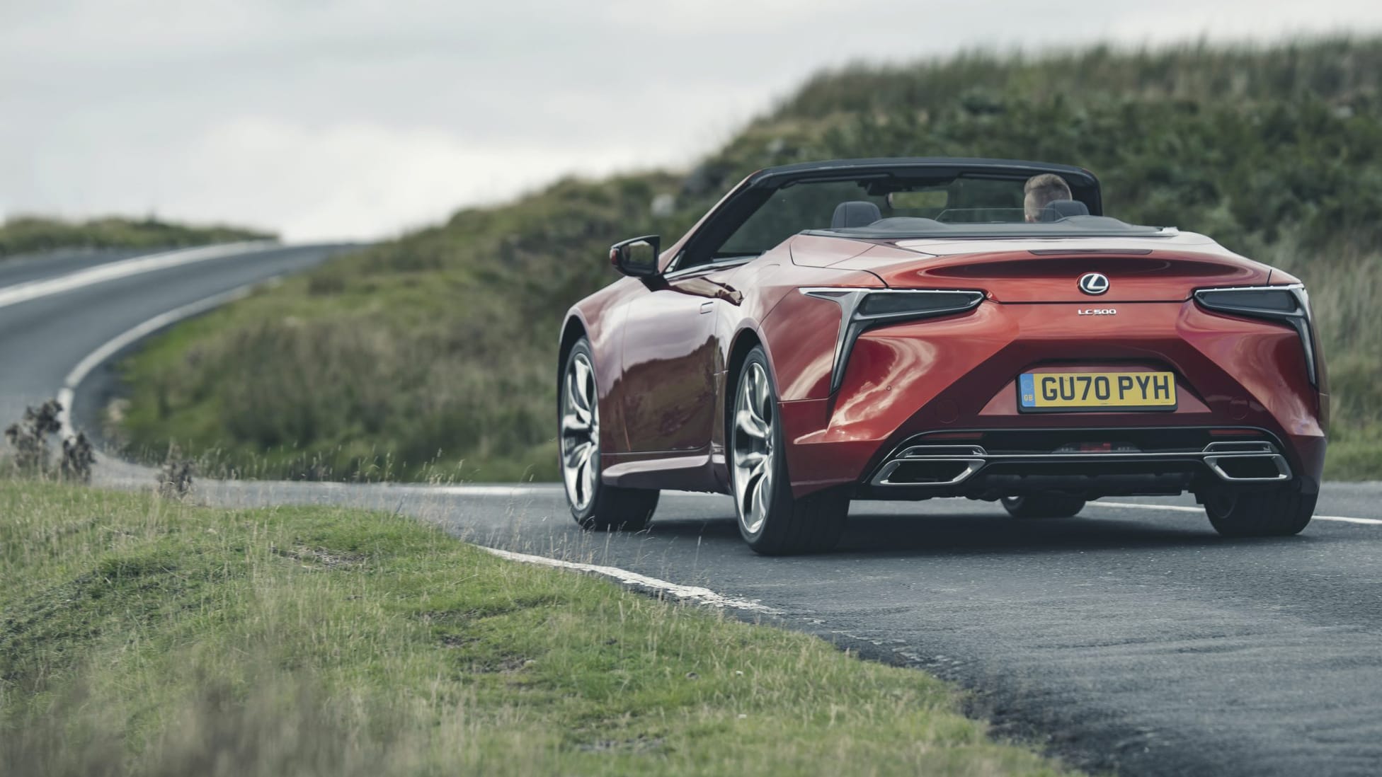 Lexus LC500 Convertible Driving, Engines & Performance | Top Gear