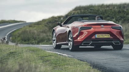 Lexus LC500 Convertible Interior Layout & Technology | Top Gear