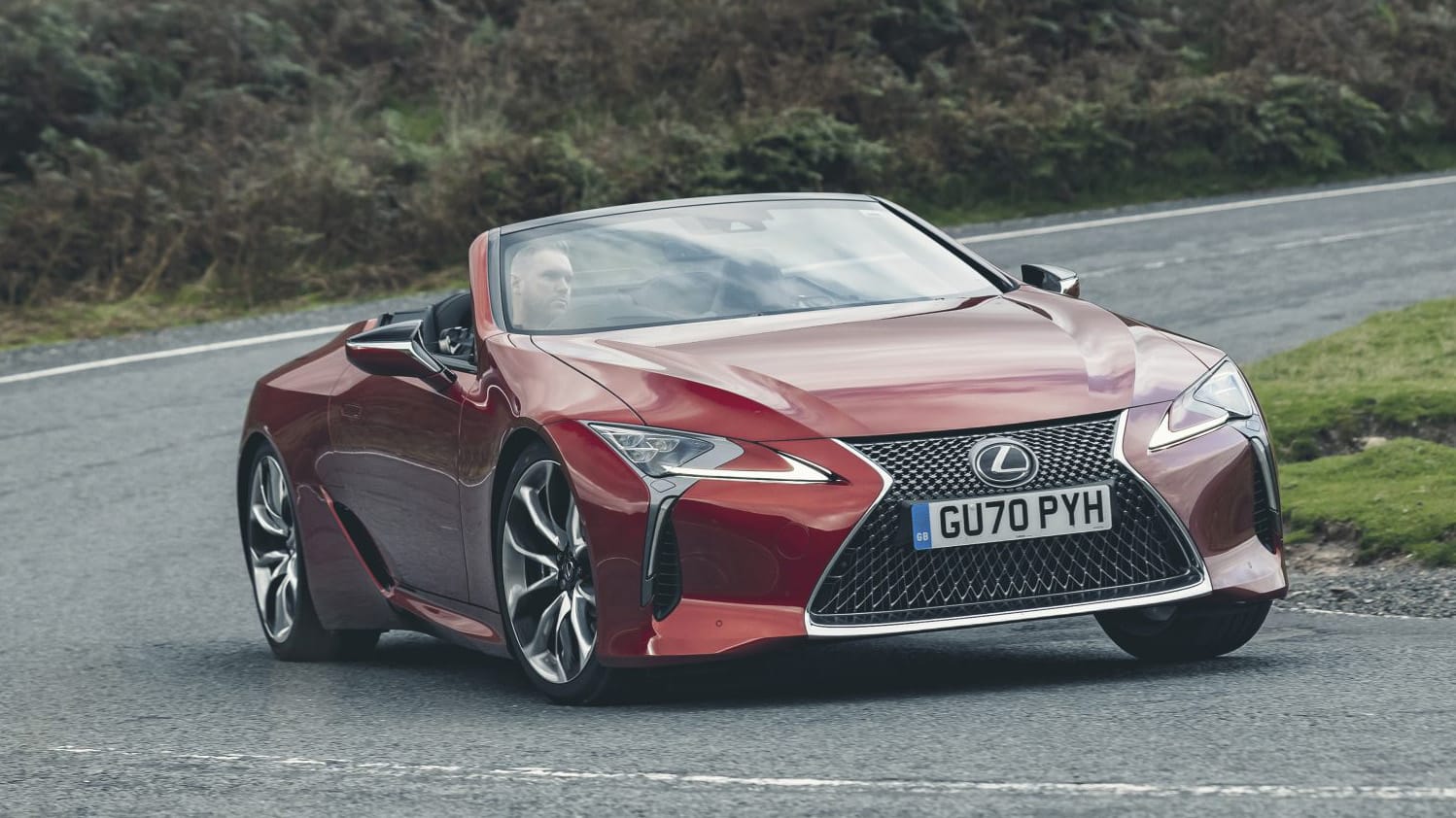 Lexus LC500 Convertible Interior Layout & Technology | Top Gear