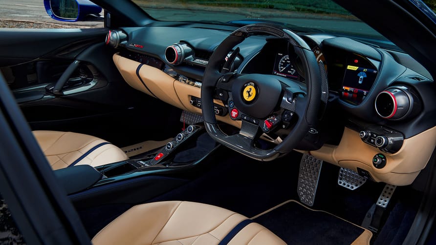 Ferrari 812 GTS Interior Layout & Technology | Top Gear