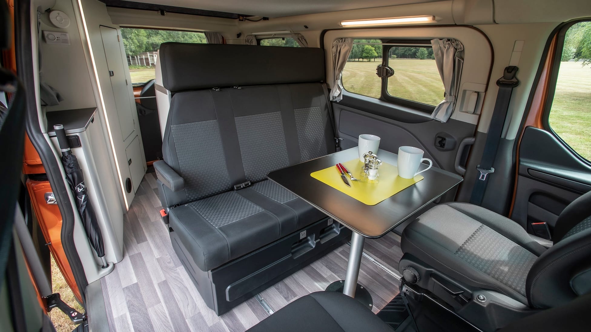 Ford Transit Custom Nugget Interior Layout & Technology | Top Gear