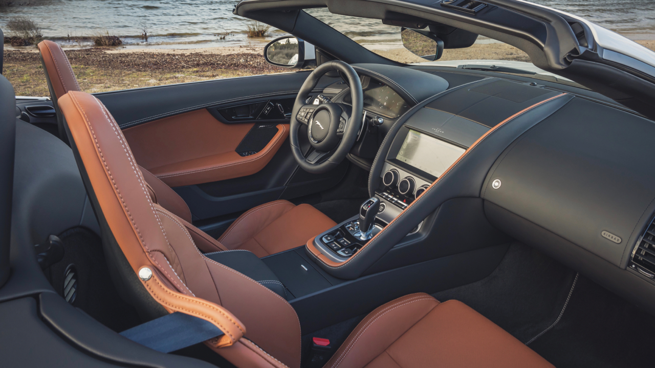 Jaguar F Type Convertible Interior
