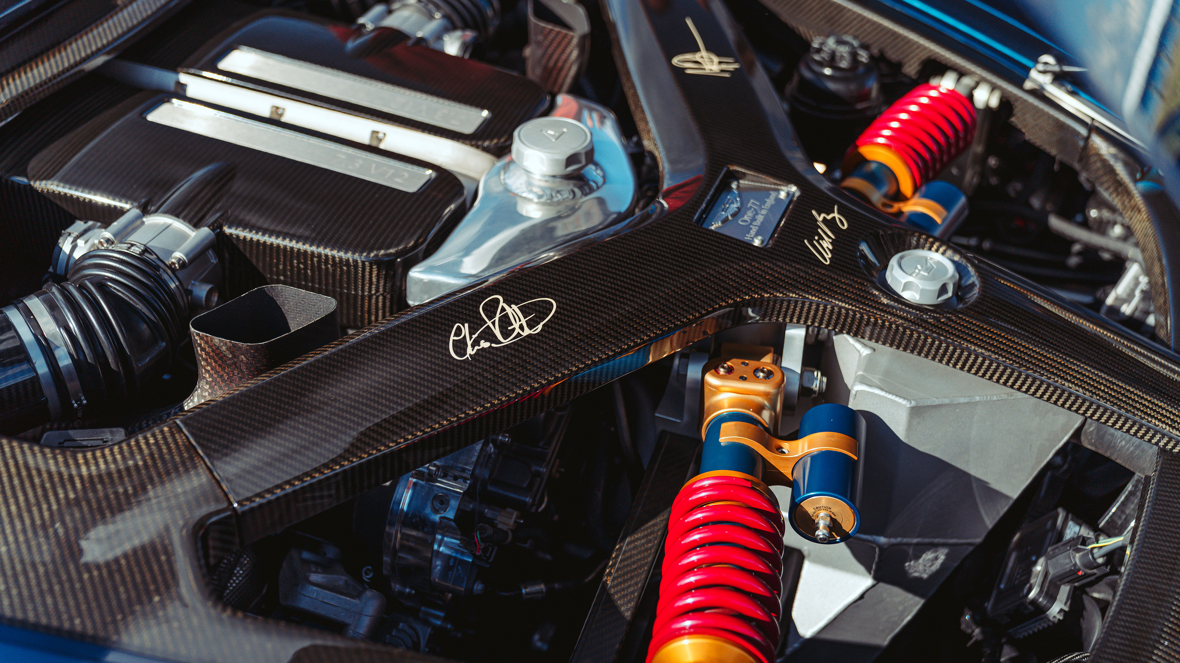 Aston Martin One 77 Engine