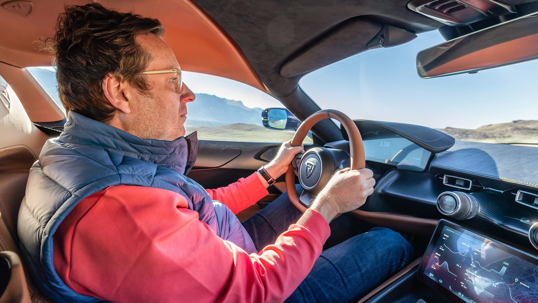 Rimac Nevera Interior Layout & Technology | Top Gear