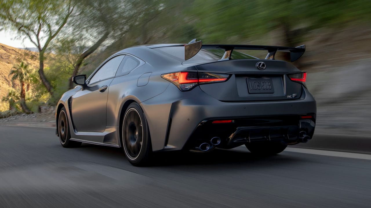 Lexus RC F (USA) Driving, Engines & Performance | Top Gear