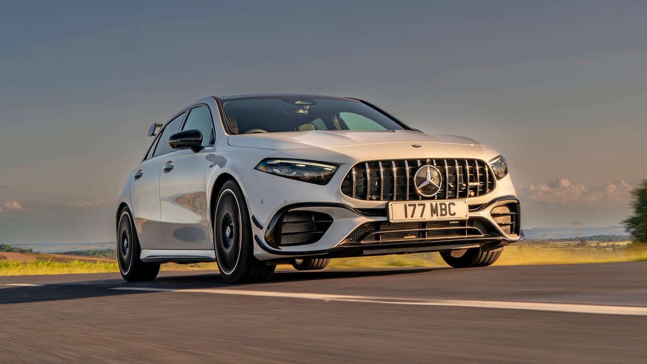 Mercedes-Benz AMG A45 Interior Layout & Technology | Top Gear