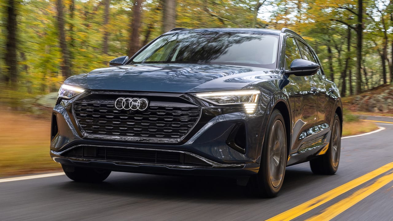 Audi Q8 e-tron (US) Driving, Engines & Performance | Top Gear