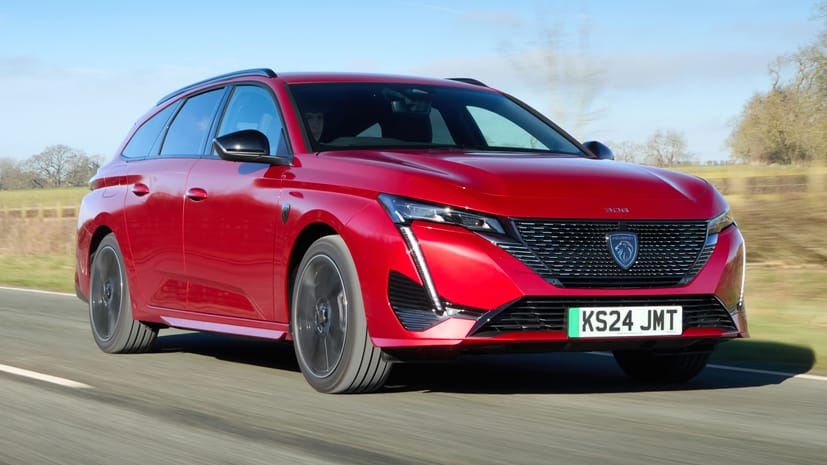 Peugeot e-308 SW Review 2025 | Top Gear