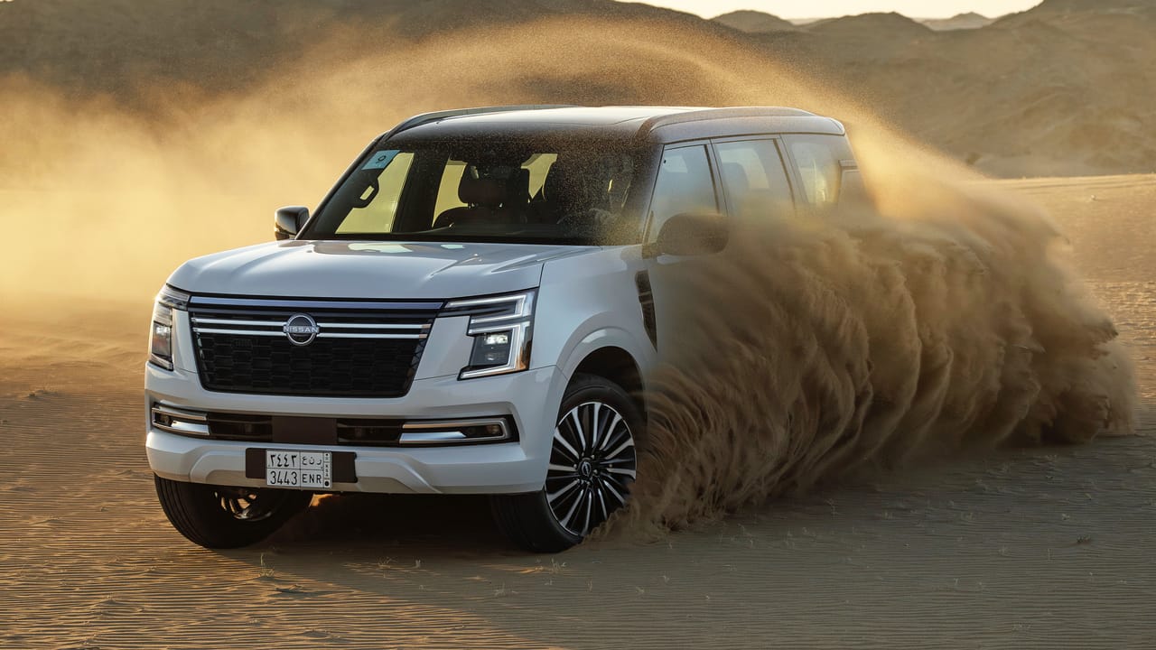 Nissan Patrol Driving, Engines & Performance | Top Gear
