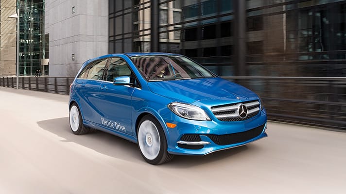 First Drive: Mercedes-Benz B Class Electric drive Electric Art 5dr Auto ...