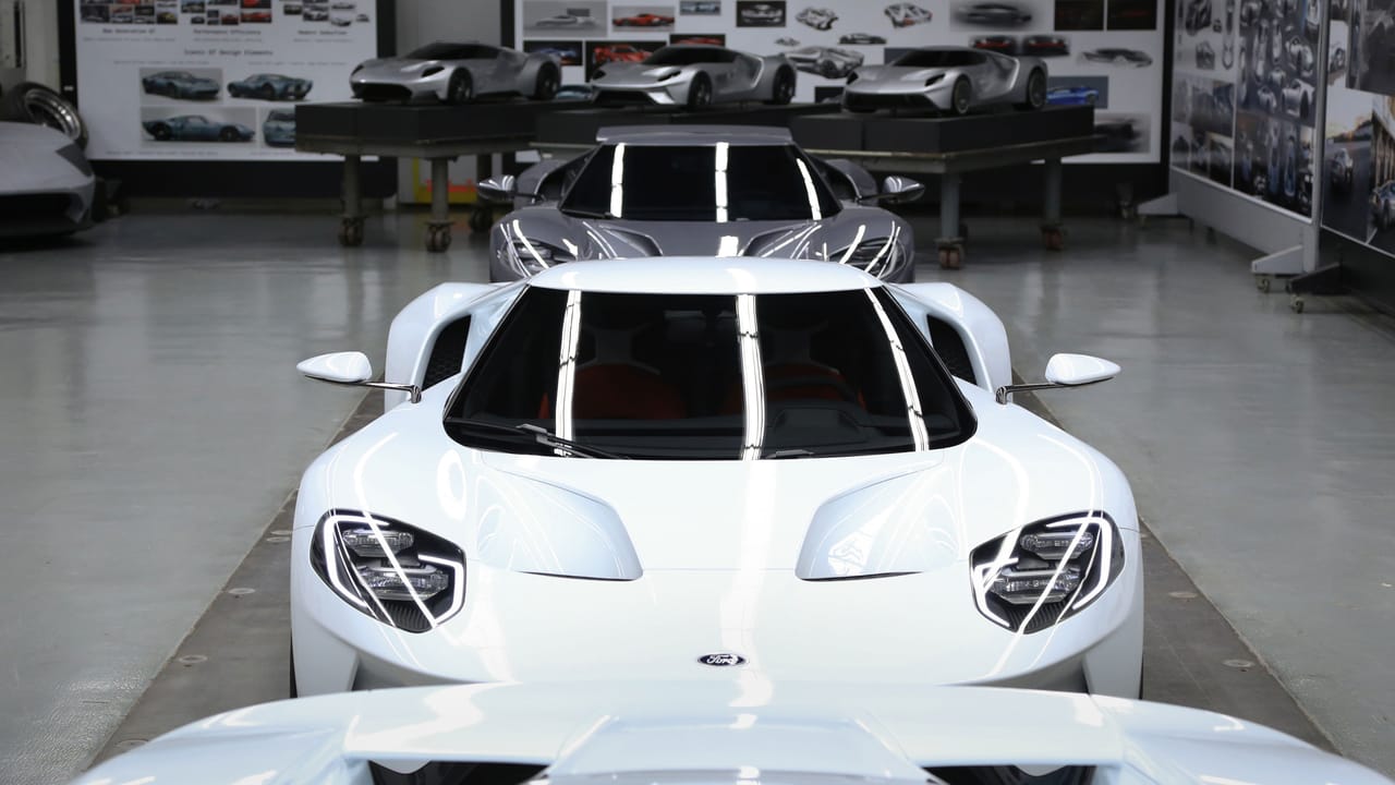 Inside the Ford GT’s secret design bunker | Top Gear