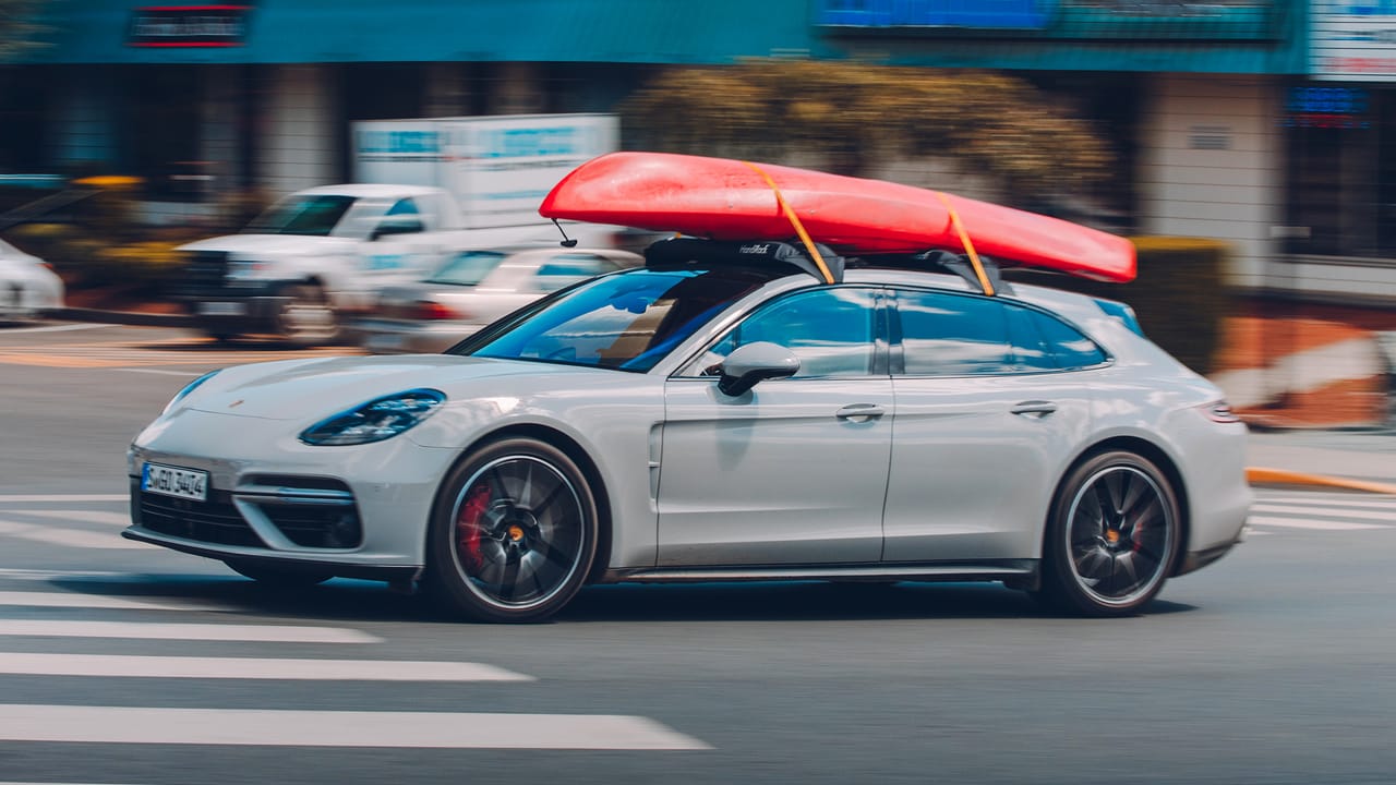 Weekend brake: an adventure in Porsche's new estate | Top Gear