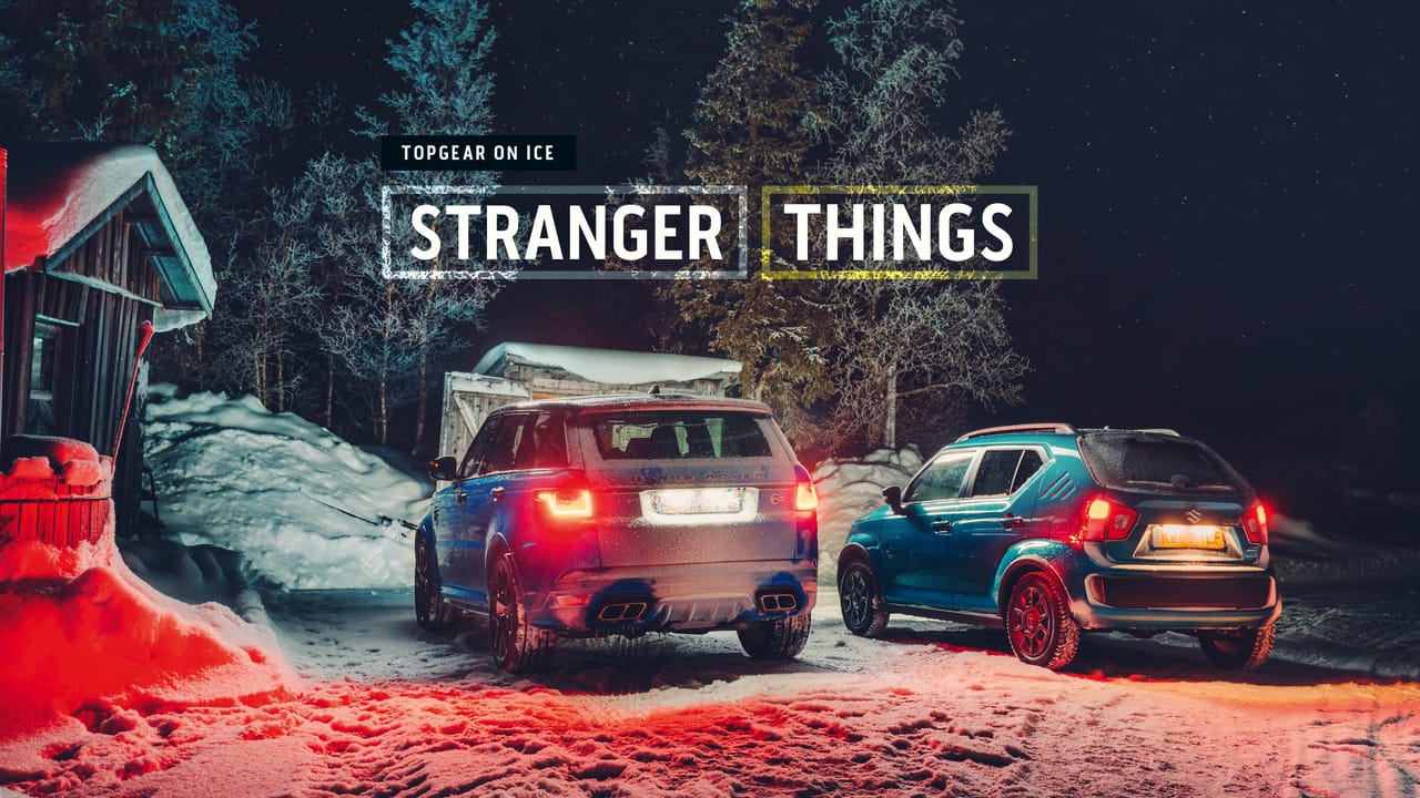 TG on ice: Range Rover Sport SVR vs Suzuki Ignis | Top Gear