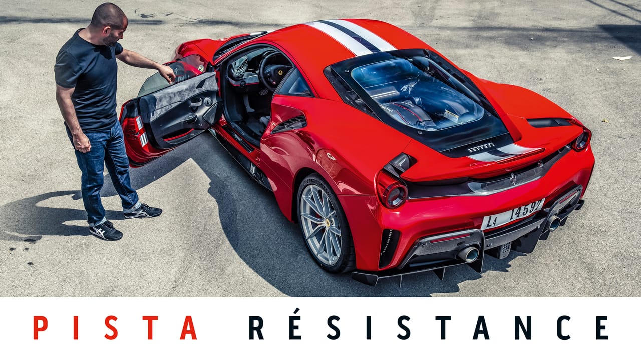 Chris Harris drives the Ferrari 488 Pista | Top Gear