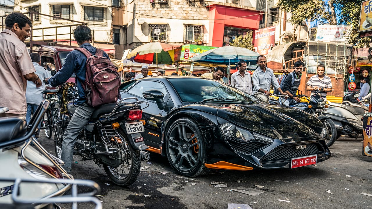 Bombay bad boy: driving India's supercar | Top Gear