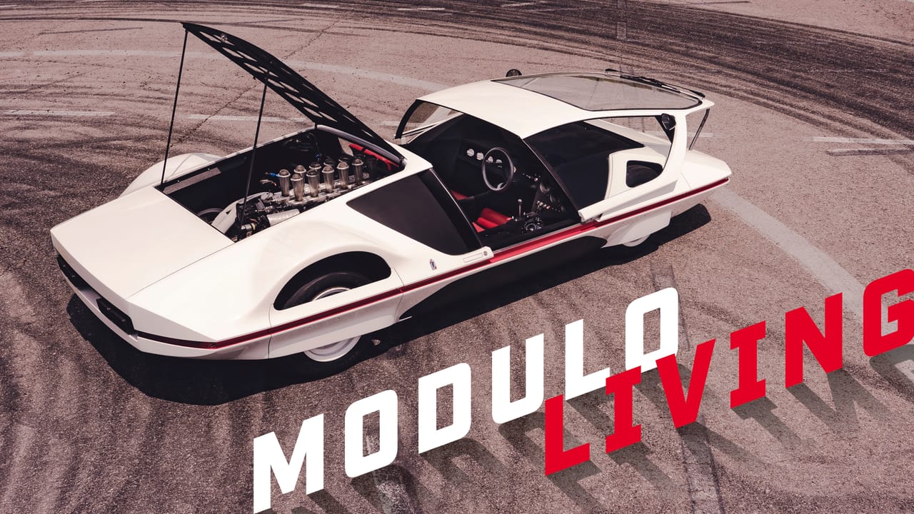 Ferrari Modulo reborn: the world's wedgiest car comes to life | Top Gear
