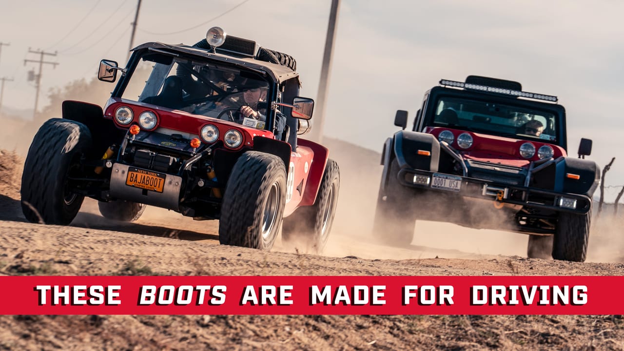 Driving the Baja Boots in... Baja | Top Gear
