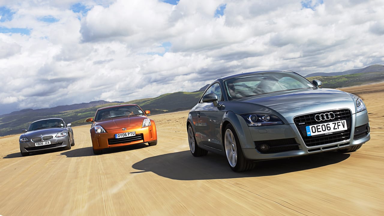 From the archives: Audi TT vs BMW Z4 Coupe vs Nissan 350Z GT | Top Gear