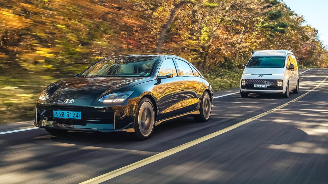 Across South Korea in a Hyundai Ioniq 6 and Staria minivan: a TG road ...