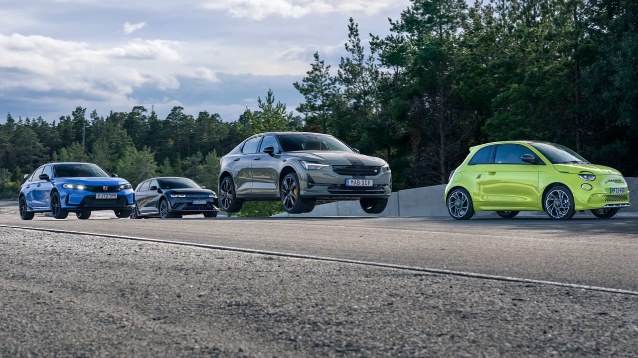 50 shades of wahey! Speed Week's big fat hot hatch test | Top Gear