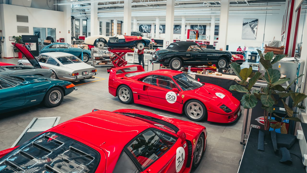 Behind the scenes at Ferrari’s Classiche department | Top Gear