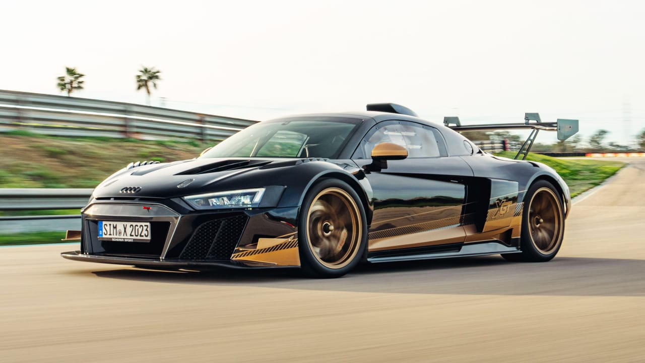 Flat out in the hardcore R8 supercar Audi never built | Top Gear