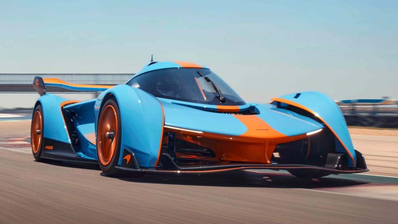 Flat out in the McLaren Solus GT at the Circuit of the Americas | Top Gear